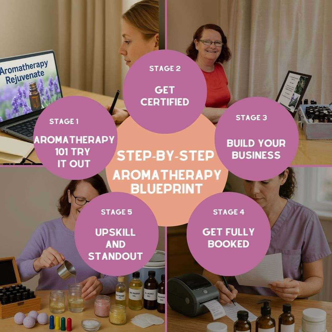 Step by Step Aromatherapy Blueprint - Essentials Holistic